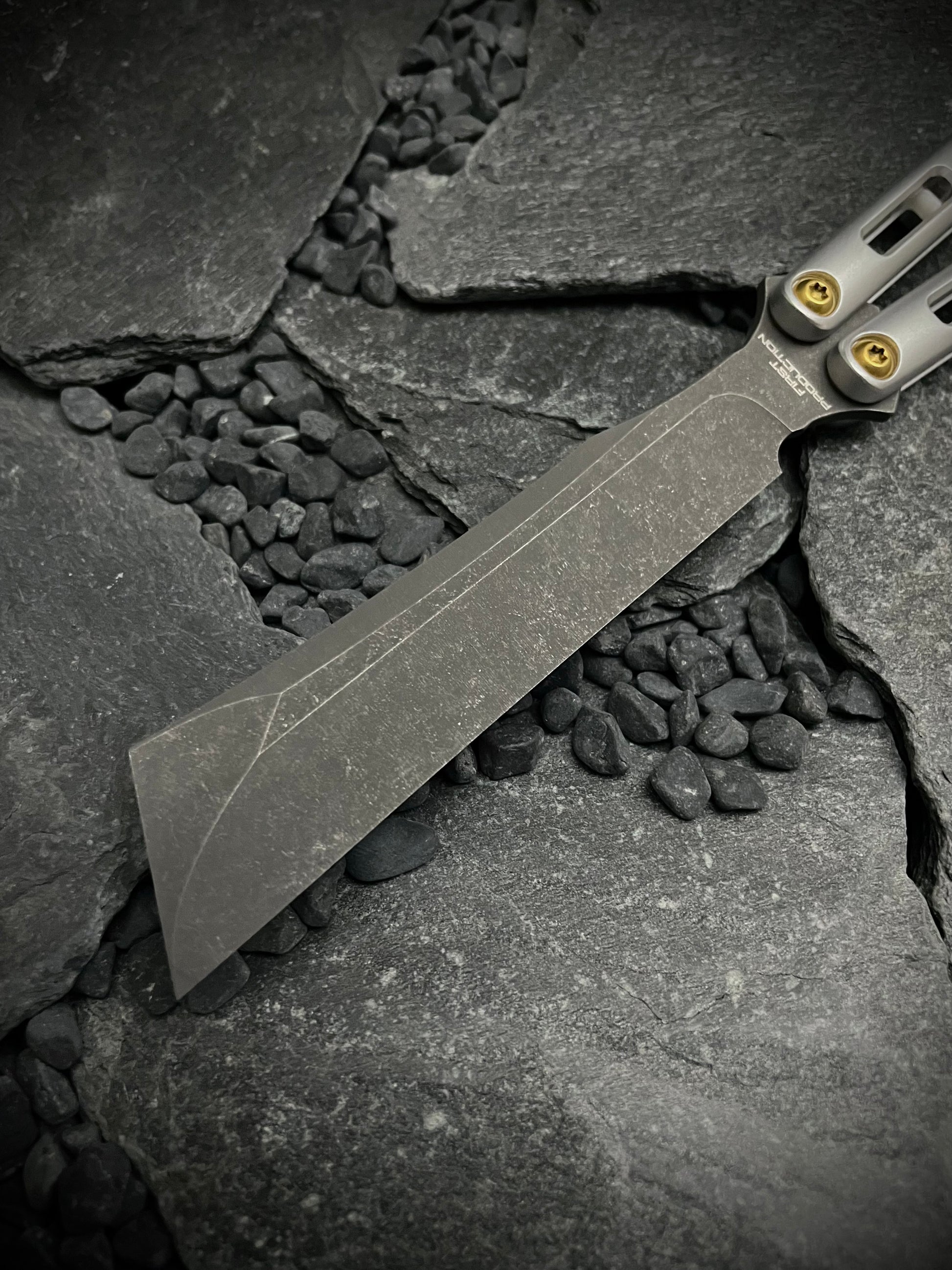 PEON First Production - Wharncliffe Style 2 Acidwashed Finish – AMKW